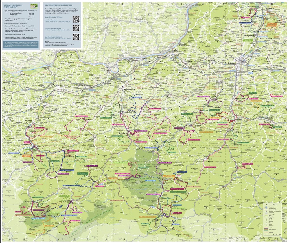 Aktualisierte (neue) MTB-Karte Mostviertel 2023 | naturfreunde ...